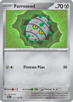 Ferroseed (Brecha Paradójica TCG) - WikiDex, la enciclopedia Pokémon