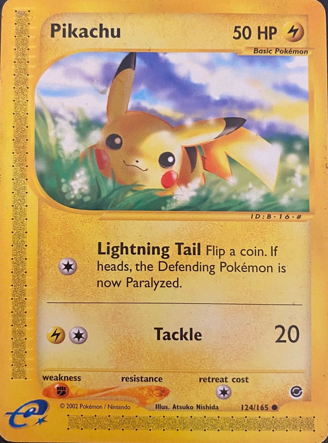 Pikachu (Expedition Base Set TCG) - WikiDex, la enciclopedia Pokémon