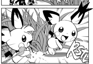 Pichu picoreja - WikiDex, la enciclopedia Pokémon
