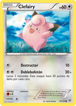Clefairy (Tormenta Plasma TCG) - WikiDex, la enciclopedia Pokémon