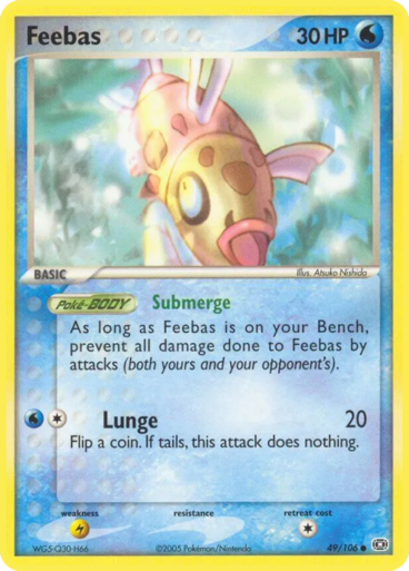 Feebas (Emerald 49 TCG) - WikiDex, la enciclopedia Pokémon