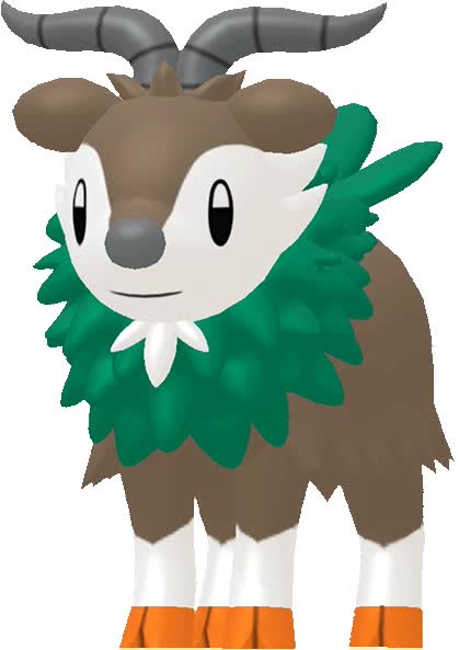 Archivo:Skiddo HOME.webm - WikiDex, la enciclopedia Pokémon