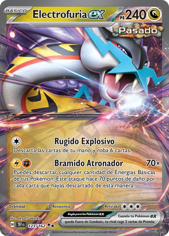Electrofuria ex (Fuerzas Temporales TCG) - WikiDex, la enciclopedia Pokémon