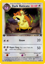 Rattata (Team Rocket TCG) - WikiDex, la enciclopedia Pokémon
