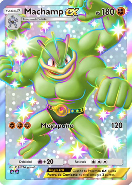 Machamp ex (Genes Formidables TCG Pocket) - WikiDex, la enciclopedia ...