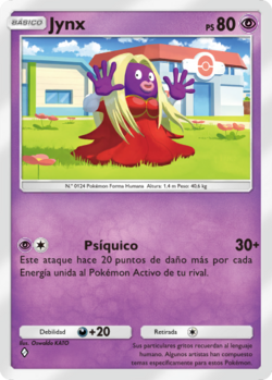Jynx (Genes Formidables TCG Pocket) - WikiDex, la enciclopedia Pokémon
