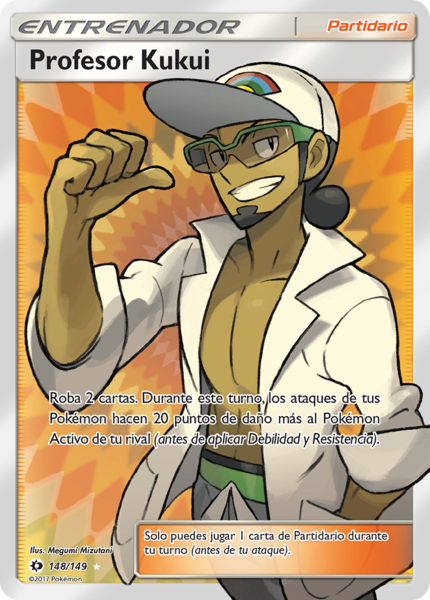 Profesor Kukui (TCG) - WikiDex, la enciclopedia Pokémon