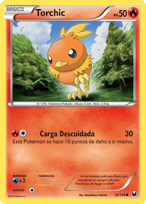 Torchic (Oscuros Exploradores 14 TCG) - WikiDex, la enciclopedia Pokémon