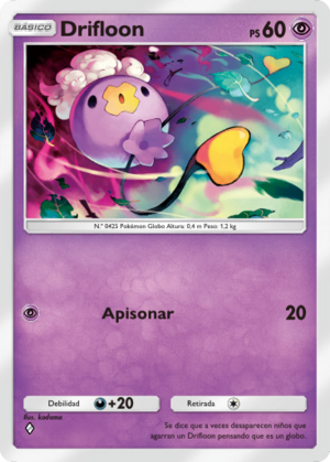 Drifblim (Festival Brillante TCG Pocket) - WikiDex, la enciclopedia Pokémon