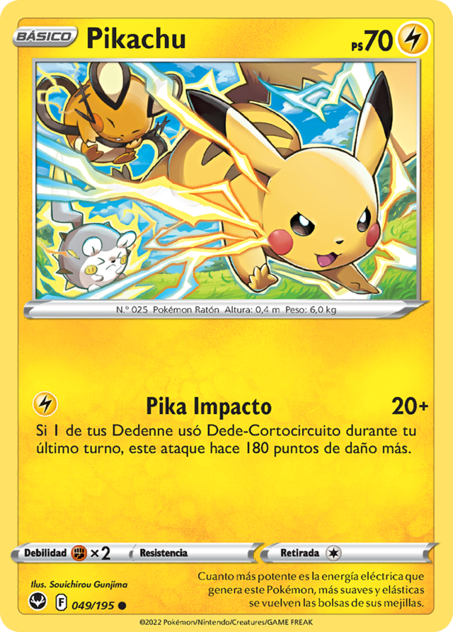 Pikachu (Tempestad Plateada TCG) - WikiDex, la enciclopedia Pokémon