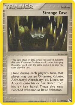 Strange Cave (TCG) - WikiDex, la enciclopedia Pokémon