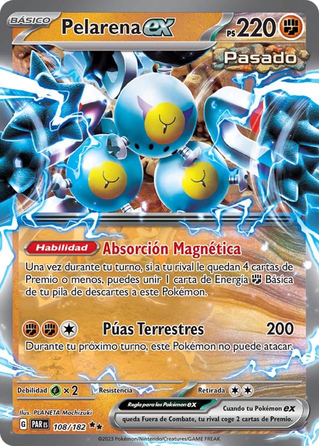 Pelarena ex (Brecha Paradójica TCG) - WikiDex, la enciclopedia Pokémon