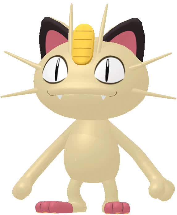Archivo:Meowth HOME variocolor.webm - WikiDex, la enciclopedia Pokémon