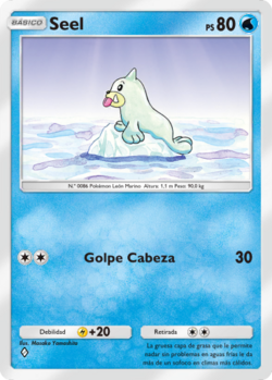 Seel (Genes Formidables TCG Pocket) - WikiDex, la enciclopedia Pokémon
