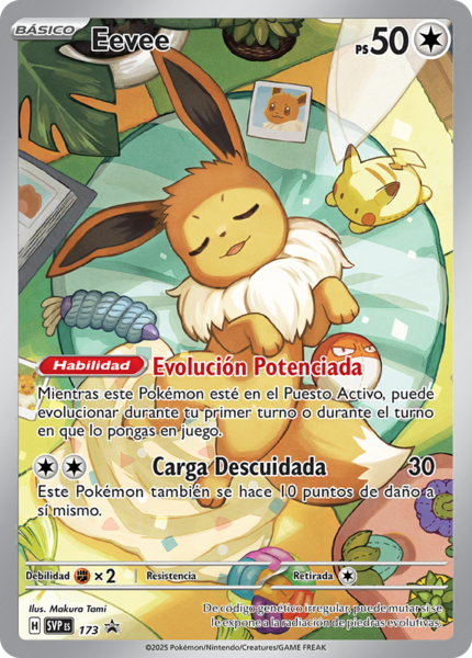 Eevee (Chispas Fulgurantes TCG) - WikiDex, la enciclopedia Pokémon