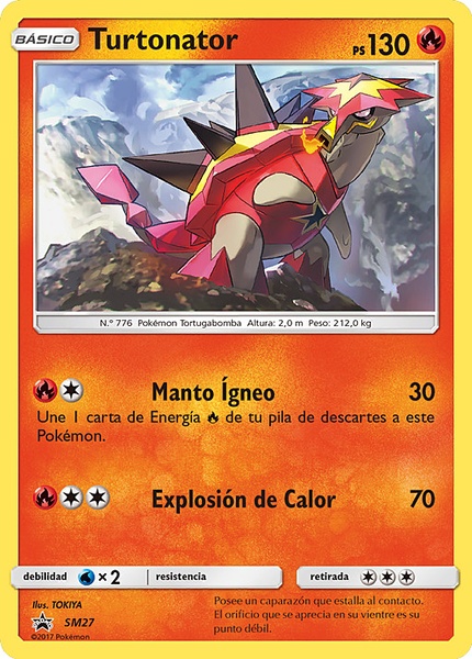 Turtonator (SM Promo 27 TCG) - WikiDex, la enciclopedia Pokémon