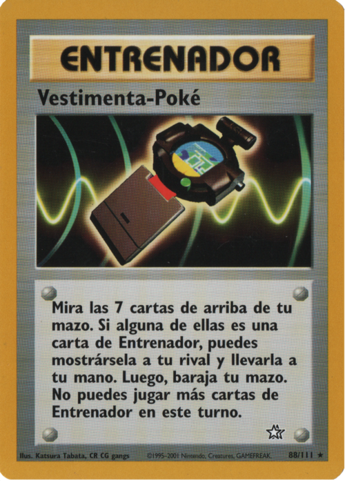 Vestimenta-Poké (TCG) - WikiDex, la enciclopedia Pokémon
