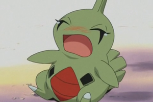 Larvitar (anime) - WikiDex, la enciclopedia Pokémon