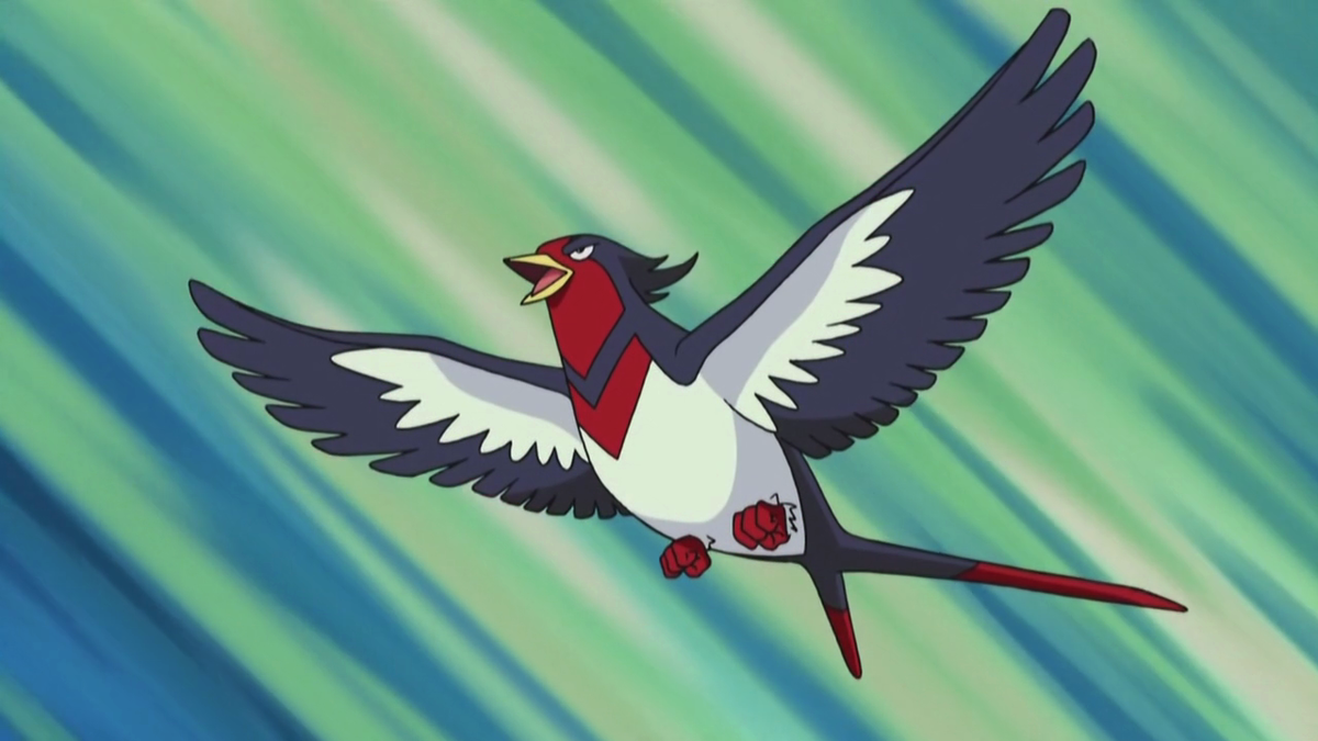 Swellow de Ash - WikiDex, la enciclopedia Pokémon