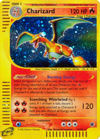 Charizard (Expedition Base Set 6 TCG) - WikiDex, la enciclopedia Pokémon