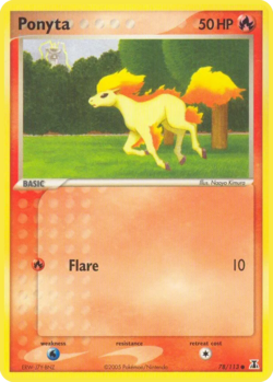Ponyta (Delta Species TCG) - WikiDex, la enciclopedia Pokémon