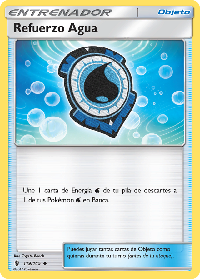 Refuerzo Agua (TCG) - WikiDex, la enciclopedia Pokémon