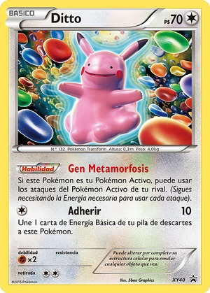 Ditto (XY Promo 40 TCG) - WikiDex, la enciclopedia Pokémon