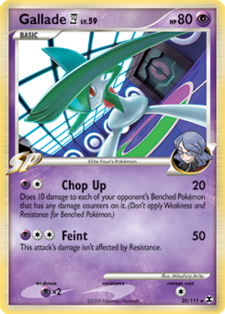 Gallade 4 (Rising Rivals TCG) - WikiDex, la enciclopedia Pokémon