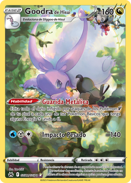 Goodra de Hisui (Origen Perdido TCG) - WikiDex, la enciclopedia Pokémon