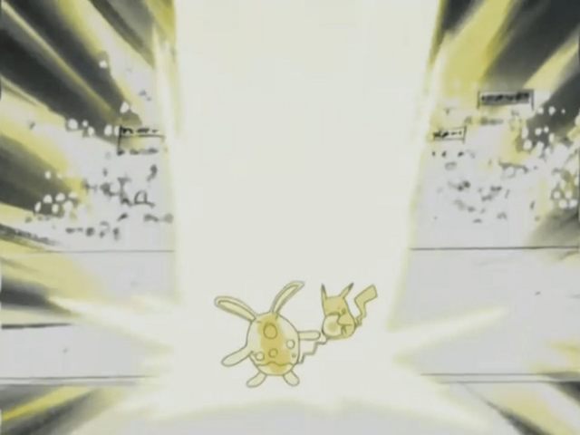 Archivo:EP270 Pikachu usando trueno.png - WikiDex, la enciclopedia Pokémon