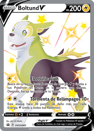 Boltund V (Choque Rebelde TCG) - WikiDex, la enciclopedia Pokémon