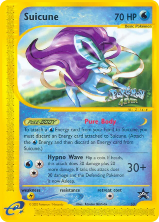 Suicune (Aquapolis TCG) - WikiDex, la enciclopedia Pokémon