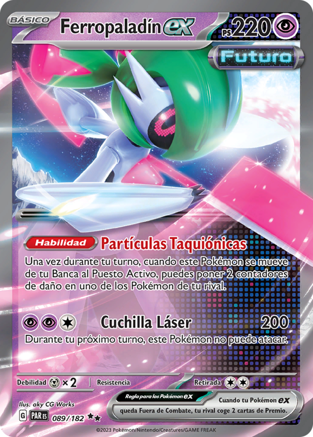 Ferropaladín ex (Brecha Paradójica TCG) - WikiDex, la enciclopedia Pokémon