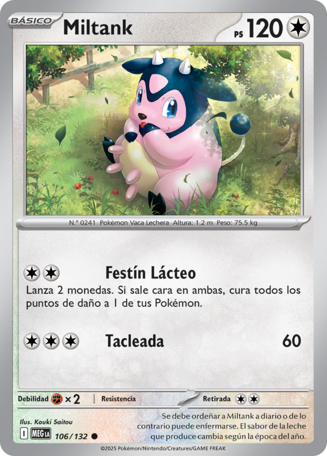 Miltank (Megaevolución TCG) - WikiDex, la enciclopedia Pokémon