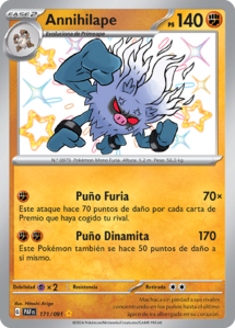 Annihilape (Escarlata y Púrpura TCG) - WikiDex, la enciclopedia Pokémon
