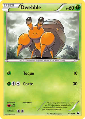Crustle (Oscuros Exploradores TCG) - WikiDex, la enciclopedia Pokémon