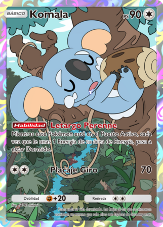 Komala (Guardianes Celestiales TCG Pocket) - WikiDex, la enciclopedia Pokémon
