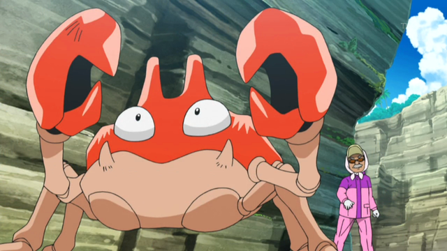 Archivo:EP1053 Krabby.png - WikiDex, la enciclopedia Pokémon