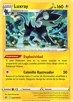 Luxray (Cenit Supremo 44 TCG) - WikiDex, la enciclopedia Pokémon