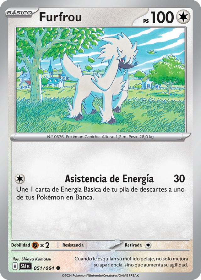 Furfrou (Fábula Sombría TCG) - WikiDex, la enciclopedia Pokémon