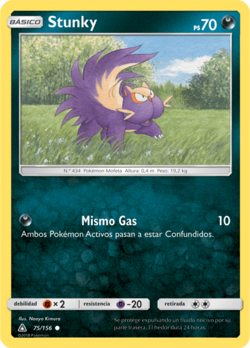 Stunky (Ultraprisma TCG) - WikiDex, la enciclopedia Pokémon