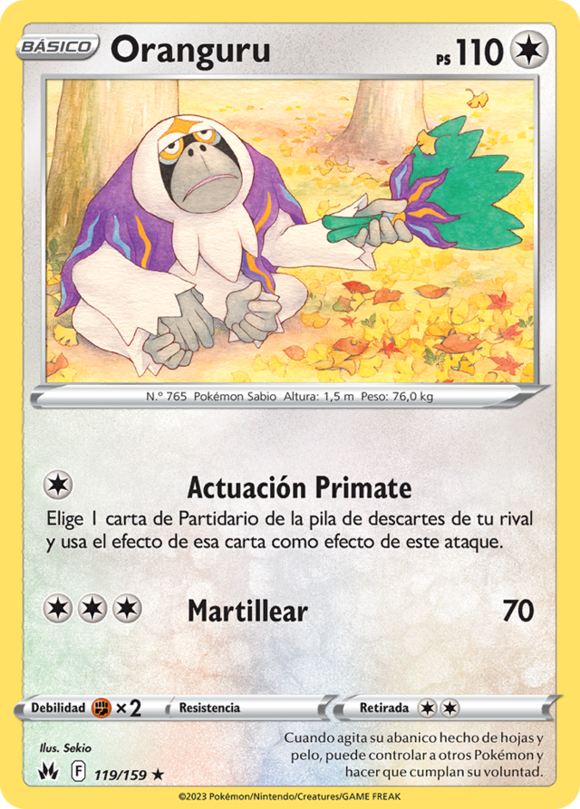 Oranguru (Cenit Supremo TCG) - WikiDex, la enciclopedia Pokémon