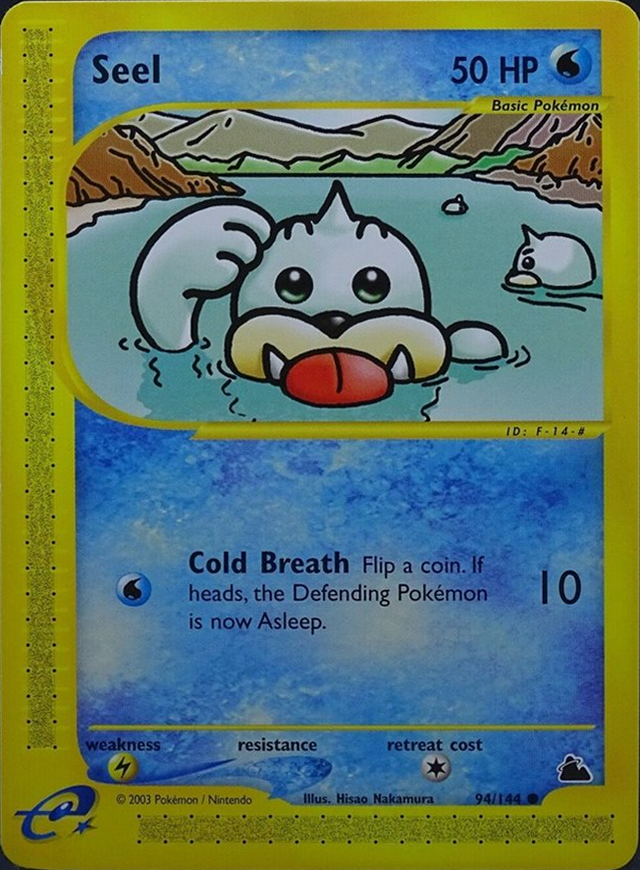 Seel (Skyridge 94 TCG) - WikiDex, la enciclopedia Pokémon