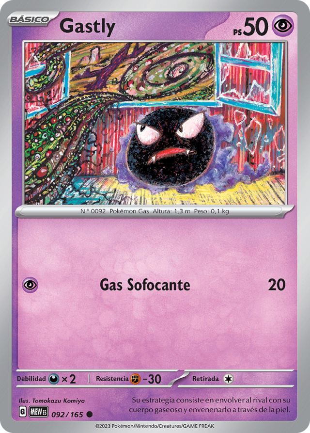 Gastly (151 TCG) - WikiDex, la enciclopedia Pokémon
