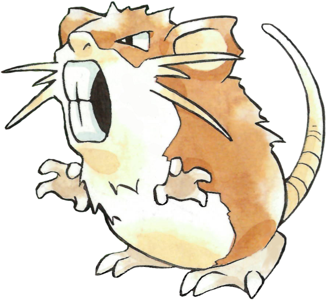 Archivo:Raticate en Rojo y Verde.png - WikiDex, la enciclopedia Pokémon