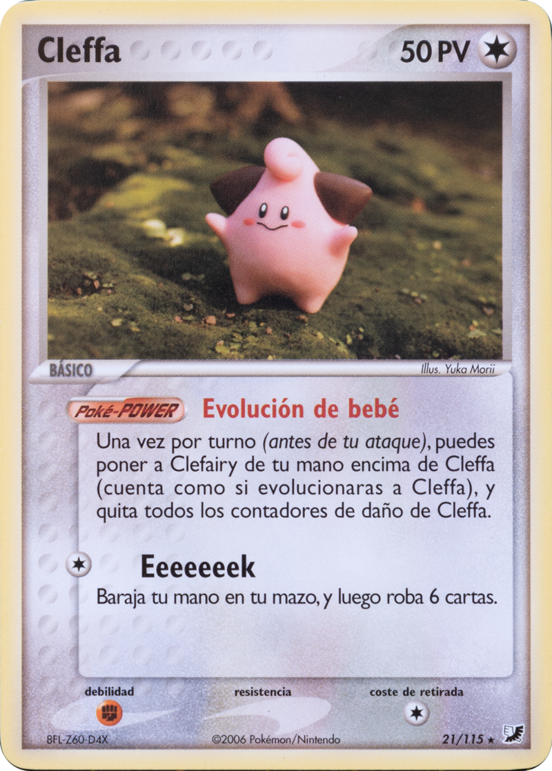 Cleffa (Fuerzas Ocultas TCG) - WikiDex, la enciclopedia Pokémon