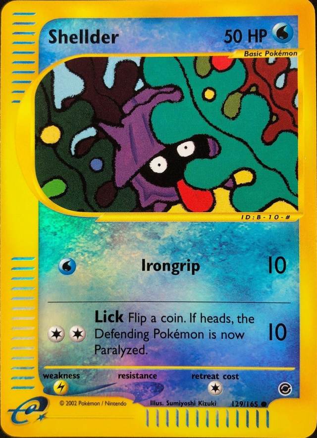 Shellder (Expedition Base Set TCG) - WikiDex, la enciclopedia Pokémon