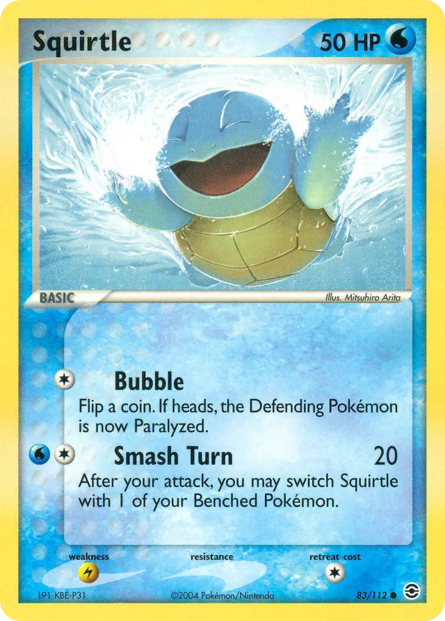 Squirtle (FireRed & LeafGreen 83 TCG) - WikiDex, la enciclopedia Pokémon