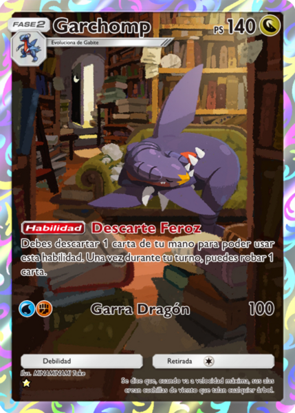 Garchomp (Pugna Espaciotemporal TCG Pocket) - WikiDex, la enciclopedia ...