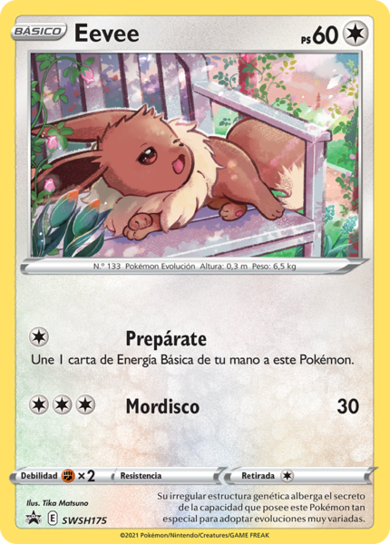 Eevee (SWSH Promo 127 TCG) - WikiDex, la enciclopedia Pokémon